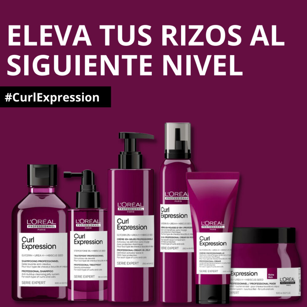 Eleva los rizos al máximo nivel con Loreal Curl Expression